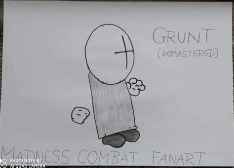 Madness Combat Grunt Remastered Fanart By Djmarrin02 On Deviantart