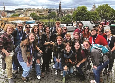 Johnson Experiences The Magic Of The Edinburgh Festival Fringe The Bledsonian Banner