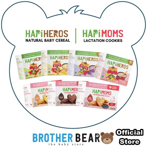 Hapi Heros Nat Bb Cereal 200g 20gx10 Hapi Moms Lactation Cookie