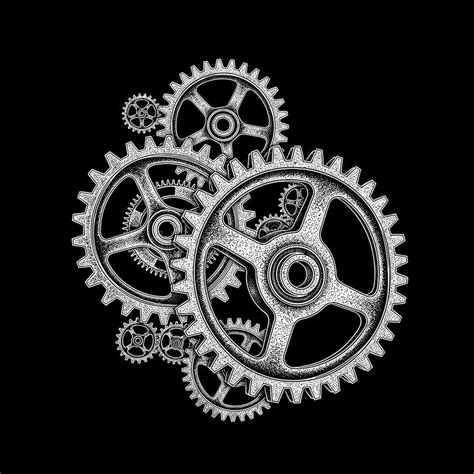 Steampunk Frame Engraving Stock Illustrations 52 Steampunk Frame