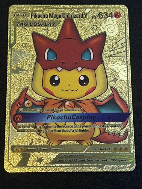 Yahooオークション ポケモンカード海外版【ピカチュウ】mega Chriza