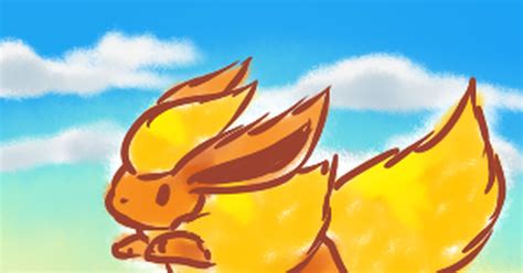 ブースター 走るブースター でんのうごイラ Pixiv