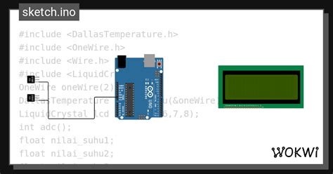Suhu Lcd Wokwi Esp32 Stm32 Arduino Simulator
