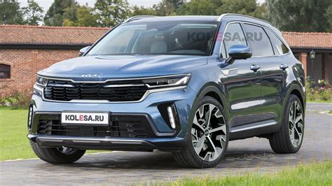 2024 Kia Sorento Refreshed Design Revealed In Unofficial Rendering