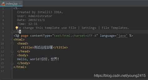 在 Idea 中配置远程 Tomcat 并部署idea Tomcat Remote Csdn博客