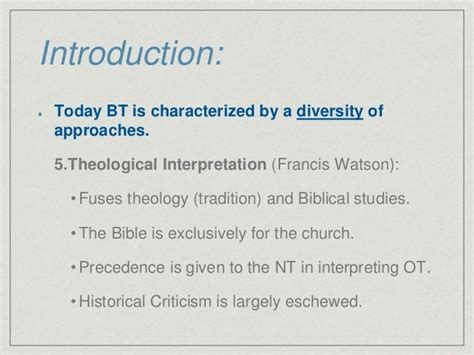 1 Intro Theological Interpretation Of Scripture