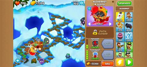 Is There A Reason I Didnt Get Small Bloon Option Or Do I Need To Get A Game Over For It To