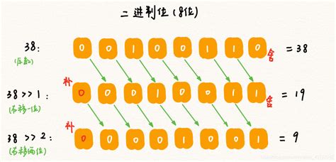 移位运算符二进制往右移一位怎么算 Csdn博客