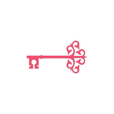 Premium Vector Classic Keychain Logo Modern Corporate Abstract Letter