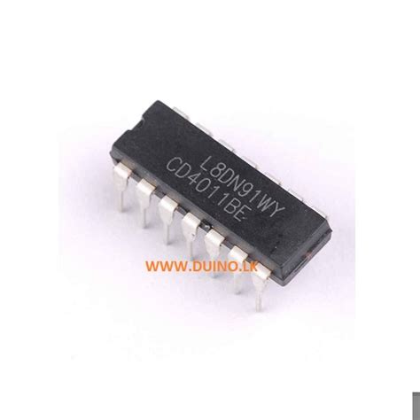 Cd4011be Cd4011 Dip16 Military 4 Ch Nand Gates Ic Duinolk The