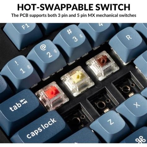 Teclado Keychron V6 Max Mecânico Layout Pt Full Size Rgb Hot Swappable Pccomponentes Pt