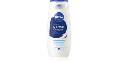 Nivea Derma Control Defend Nourishing Shower Gel With Hyaluronic Acid