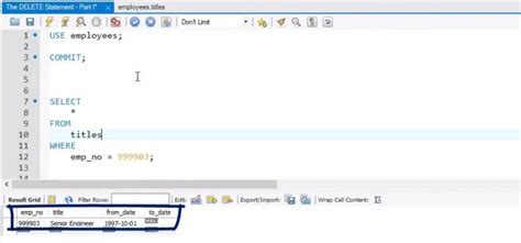 SQL DELETE Statement Safely Remove Records 365 Data Science