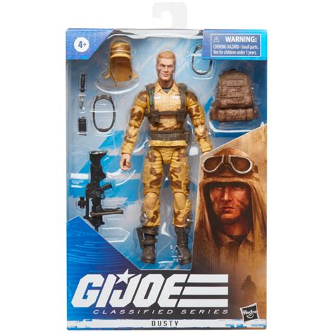 Gi Joe Classified Series Dusty Action Figure F4028 Novo Shopee Brasil