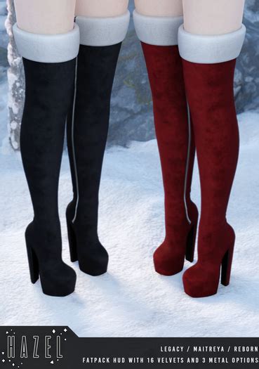 Second Life Marketplace Hazel Santa Babe Boots