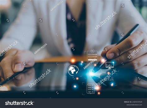 Futuristic Digital Processing Biometric Identification Fingerprint