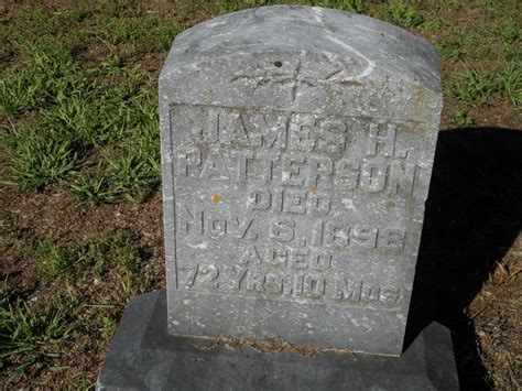 James Harvey Patterson 1826 1898 Find A Grave Memorial