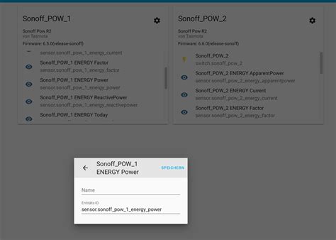 Multiple Sonoff Pow Configuration Home Assistant Community