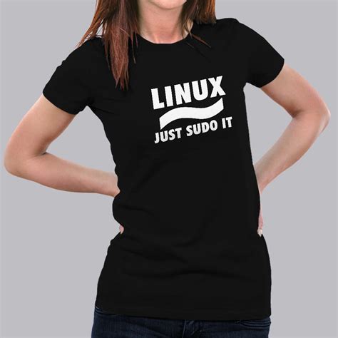 Linux Just Sudo It Programmer T Shirt For Women