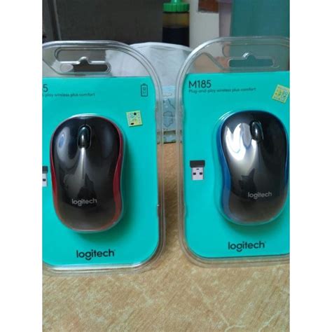 Jual Mouse Logitech Wireless M185 Original Shopee Indonesia