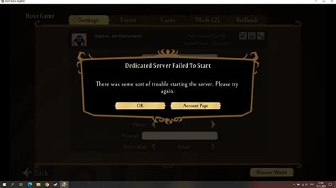 Dedicated Server Failed To Start Dont Starve Together Klei Entertainment Forums