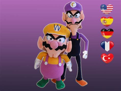 Wario And Waluigi Plush