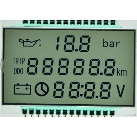 TN LCDSegment Display Custom Display Lcd Display Tester Small Lcd Display Mechanical Segment