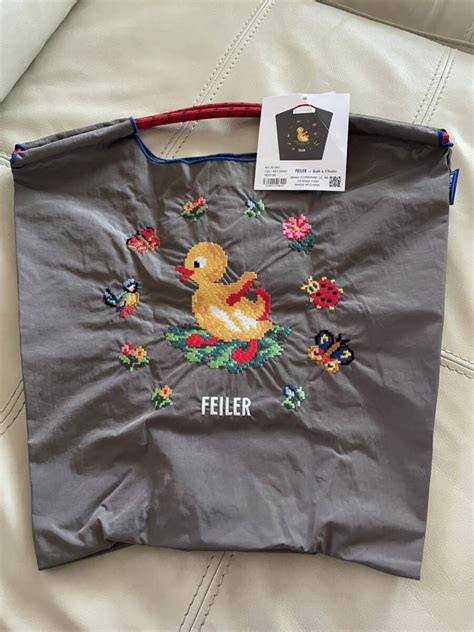 Feiler フェイラー ボールアンドチェーン コラボバッグ 刺繍 品 ハイジフェイラー｜売買されたオークション情報、yahooの商品情報