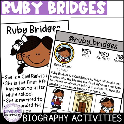 Ruby Bridges Worksheets For Third Grade