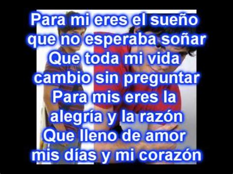 Isa Tkm Para Mi Con Letra Youtube