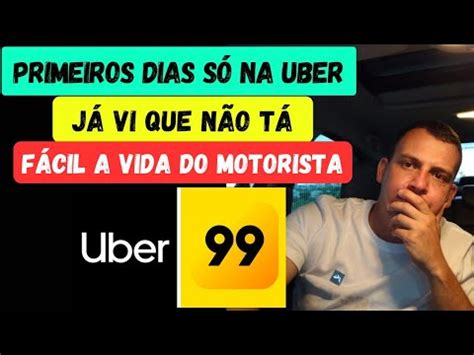 JÁ SENTI A PRESSÃO DE SÓ TRABALHAR NOS Aplicativos UBER e 99pop uber