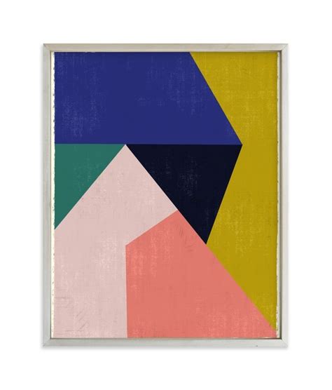 Gender Neutral Geo Abstract Art Print