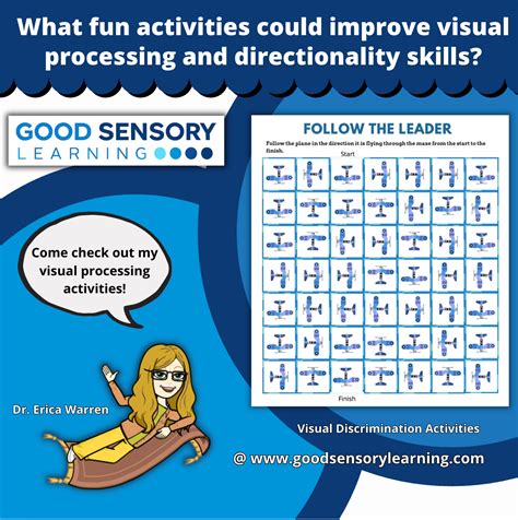 Visual Processing Good Sensory Learning