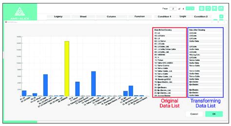 Example Of Data Cleaning Setting Using A Transform Function Download