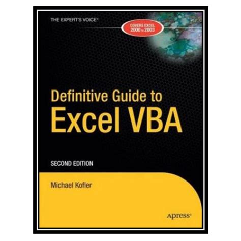قیمت و خرید کتاب Definitive Guide To Excel Vba اثر Michael Kofler انتشارات مؤلفین طلایی