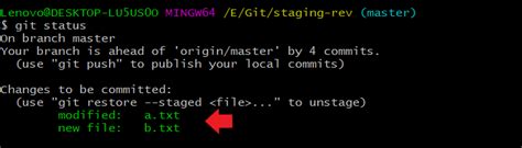 Staging In Git Geeksforgeeks