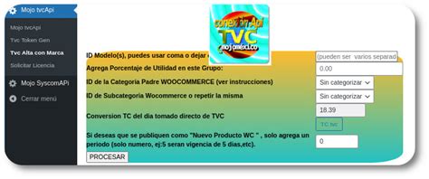 Guia Api Tvc Woocommerce Api Exel Del Norte