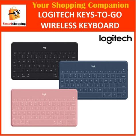 Logitech Keys To Go Ultra Light Ultra Portable Standalone Wireless