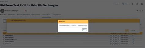 Solved Pmgm Error Accessing Goal Plan And Assessing Goals Sap