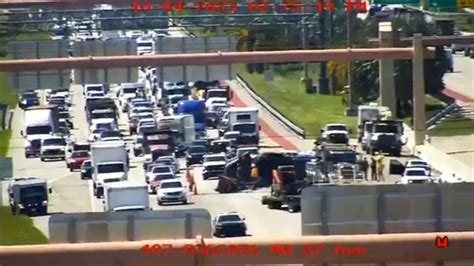 All Lanes Reopen On Dolphin Expressway After Rollover Crash In West