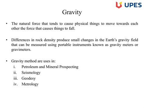 Gravity Survey Method Pptx