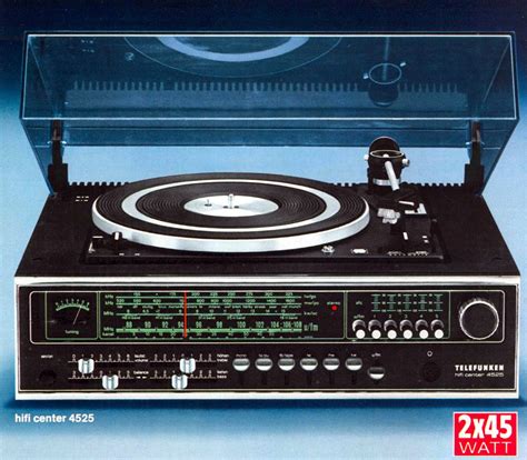 Telefunken-Musikanlage von 1976: 45 Jahre alt und kein bisschen leise ...