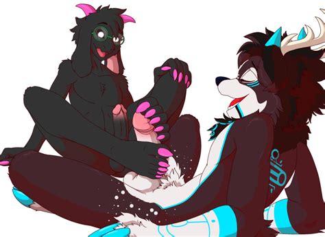 Rule 34 5 Toes Anthro Balls Black Body Black Fur Bovid Caprine Deer