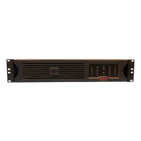 APC SUA1500RM2U | Smart-UPS 1500 RM2U 1500VA 980W 6-Outlet 120V Battery ...
