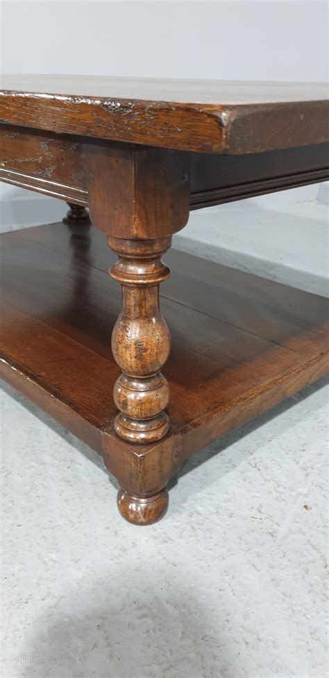 Solid Oak Plank Coffee Table As122a4103 Antiques Atlas