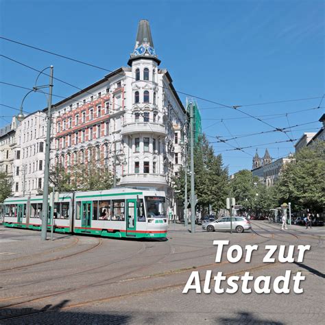 Neubau Gleiskreuz Hasselbachplatz › Mvb › Magdeburger Verkehrsbetriebe