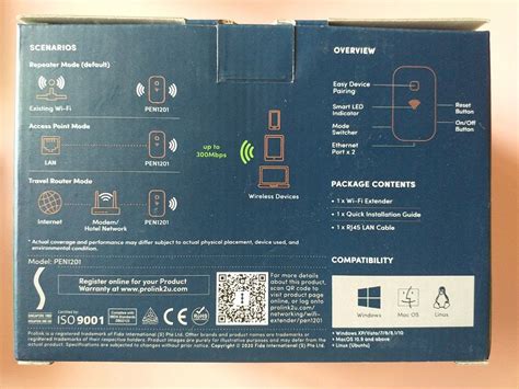 Prolink Wifi Extender Computers And Tech Parts And Accessories Networking On Carousell