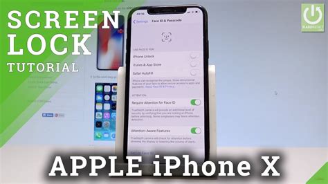 How To Add Passcode In IPhone X Set Up Screen Lock In IOS YouTube