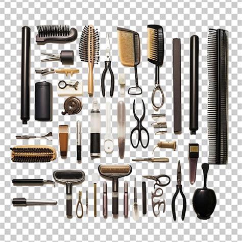 Premium Psd Hairdresser Tools Background