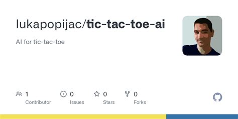 Github Lukapopijactic Tac Toe Ai Ai For Tic Tac Toe